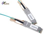 China QSFP-100G-AOC5M Compatible 100G QSFP28 Active Optical Cable 5m for sale