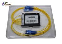 China LC/UPC Dual Fiber 8CH CWDM Mux Demux 1470-1610nm Low Insertion Loss for sale