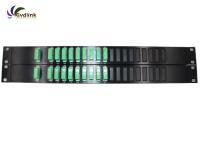 China 4 Channel 1295.56-1309.14nm Single Fiber LAN-WDM Mux Demux ABS Module LC/UPC for sale