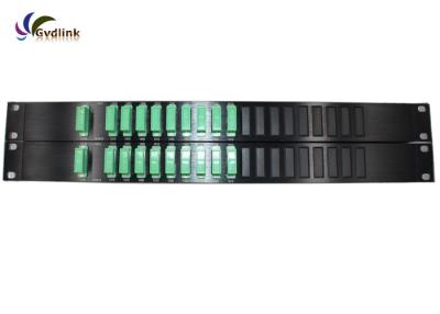 China 4 Channel 1295.56-1309.14nm Single Fiber LAN-WDM Mux Demux ABS Module LC/UPC for sale