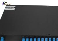 China 16 Channel DWDM Mux Demux C20-C35 LC/UPC Dual Fiber 1U Rack Mount Low Insertion Loss for sale