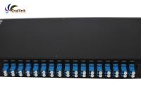 China 16 Channel DWDM Mux Demux C20-C35 LC/UPC Dual Fiber 1U Rack Mount Low Insertion Loss for sale