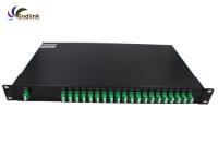 China Duplex LC/UPC 100GHz ITU Grid C59  40 Channel Mux for sale