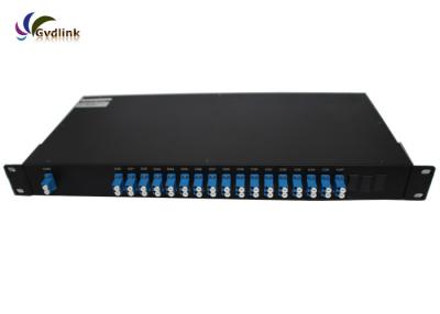 China Customized Dual Fiber 16 Channel DWDM OADM 100GHz C-Band Low Insertion Loss for sale