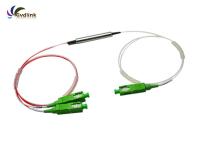 China CATV WDM FWDM Module 1490nm 1550nm SC Steel Tube Low Insertion Loss 0.8dB for sale