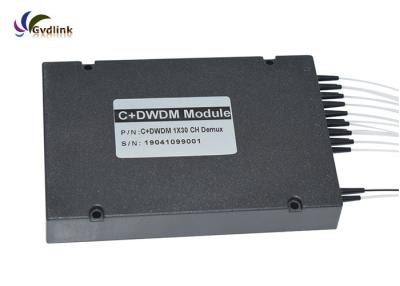 China ABS Box Single Fiber 30 Channels CWDM DWDM Mux Demux for sale
