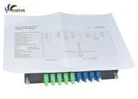 China 5G Network 2x4CH Channels LGX Rack DWDM Mux Demux for sale