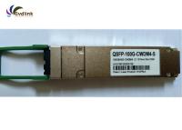 China Dual CDR 2km 100G Optical Transceivers  QSFP 100GBASE-CWDM4 for sale