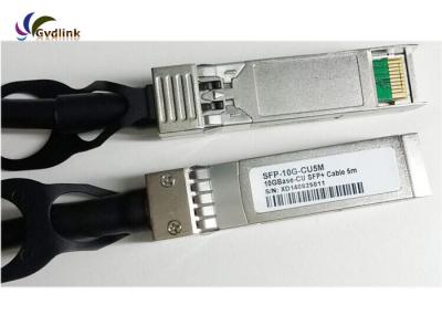 China SFP-10G-CU5M Compatible 10G SFP+ Passive DAC Twinax Cable 5m 24AWG for Huawei for sale