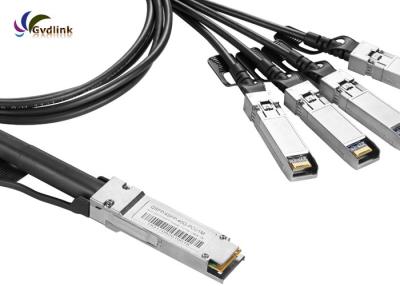 China 40G QSFP to 4x10G SFP+ Breakout Cable 5m Passive Copper for Huawei 02310MUM for sale