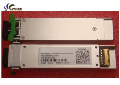 China 10G Tunable XFP Transceiver 50GHz ITU 80km Full C-band LC Dual SMF for sale