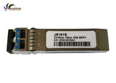 China 10G SFP+ LR 1310nm 10km DOM LC SMF Transceiver Module Aruba J9151E Compatible for sale