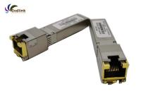 China Juniper Compatible 10G Copper SFP+ Transceiver RJ45 30m 2.5W JNP-SFPP-10GE-T for sale