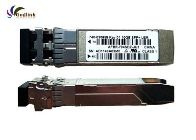 China Juniper Compatible 10GBASE-USR SFP+ 850nm 100m DOM LC MMF Transceiver Module for sale