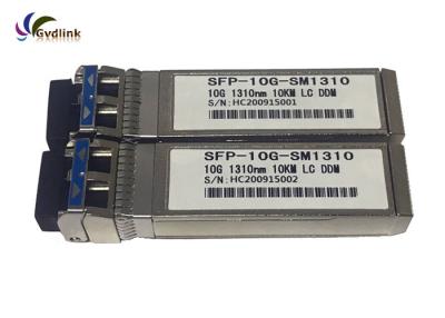 China Juniper Compatible SFP+ 10GBASE-LR Transceiver 10G 1310nm 10km DOM LC SMF Module for sale