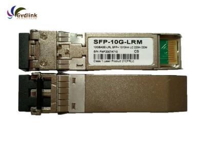 China Juniper Compatible 10GBASE-LRM SFP+ Transceiver 1310nm 220m LC MMF SMF for sale
