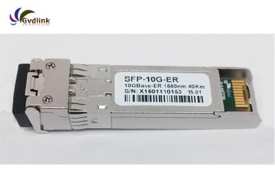 China Juniper Compatible 10G SFP+ 40km DOM LC SMF Transceiver 1550nm 740-031983 for sale