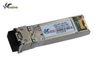 China Juniper Compatible 10G SFP+ 1550nm 80km DOM LC SMF Transceiver EX-SFP-10GE-ZR for sale