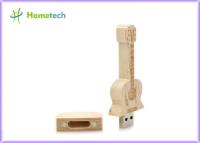 China Guitar Usb Drive Maple Wooden USB Flash Drive 8GB 16G 32G Memory Stick for sale