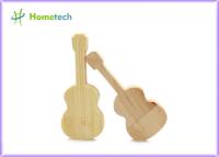 China Guitar Usb Drive Maple Wooden USB Flash Drive 8GB 16G 32G Memory Stick for sale