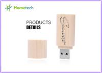 China Customized Logo 4GB 8GB USB Flash Drive Pendrive Wooden USB Sticks for sale