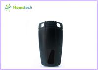 China Black large capacity Plastic USB Flash Drive , fast usb 2.0 custom usb device for sale