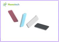 China Ultra Thin portable 2 charging ports compact power bank 10000mAh Li - polymer battery for sale