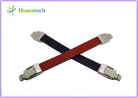China Leather wristband personalized 32gb usb 2.0 flash drive 10-22mb / s Speed for sale