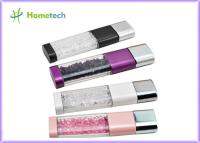 China Crystal Stylus USB pen drive 8gb/ Custom oem Logo 8GB crystal glass USB Flash drives for sale