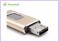 China Mobile Phone USB Flash Drive For IOS / Android , I- Easy Drive With Aluminum Alloy Material for sale