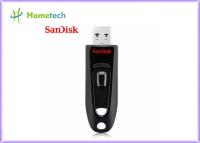 China 100% Original SanDisk CZ48 USB 3.0 Flash Drive 64gb With Password Protection , Black Color for sale