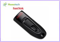 China 100% Original SanDisk CZ48 USB 3.0 Flash Drive 64gb With Password Protection , Black Color for sale