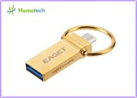 China Eaget 2 In 1 OTG 16GB Usb 3.0 Thumb Drive Shockproof With 140MB/S Max Read Speed for sale