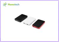 China 10000mAh Two Charging Port Lipstick Power Bank Ultra Slim ABS Shell Casing for sale