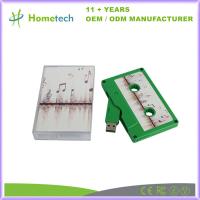 China Cassette Tape Memoria USB Flash Drive 4GB 8GB 16GB 32GB 64GB 128GB With Custom Logo for sale