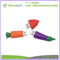 China Cartoon Hot Pepper/Fruit Model Cute Customized USB Flash Drive 8GB 16GB 32GB PVC Pen Drive for sale