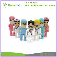 China Doctor Shape Plastic USB Flash Drive Memory Stick 8GB 16GB 32GB 3D USB 3.0 Flash Drive for sale