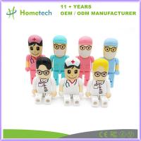 China Doctor Shape Plastic USB Flash Drive Memory Stick 8GB 16GB 32GB 3D USB 3.0 Flash Drive for sale