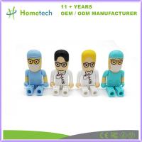 China Doctor Shape Plastic USB Flash Drive Memory Stick 8GB 16GB 32GB 3D USB 3.0 Flash Drive for sale