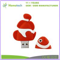 China Custom Fish Shape USB 3.0 Stick 16GB 32GB 128GB High Speeds 64GB Memory USB Stick for sale