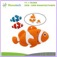 China Custom Fish Shape USB 3.0 Stick 16GB 32GB 128GB High Speeds 64GB Memory USB Stick for sale