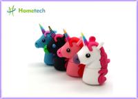 China Promotional Unicorn Real Capacity Horse Pen Drive , Micro Usb Memory Stick Minion for sale