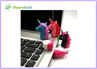 China Promotional Unicorn Real Capacity Horse Pen Drive , Micro Usb Memory Stick Minion for sale