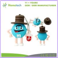 China USB 2.0 Cartoons Chocolat M&M Rainbow Bean USB Flash Drive 4GB 8GB 32GB 64GB Pendrive Flash Memory Gifts for sale
