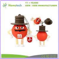 China USB 2.0 Cartoons Chocolat M&M Rainbow Bean USB Flash Drive 4GB 8GB 32GB 64GB Pendrive Flash Memory Gifts for sale