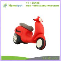 China Cartoon Motorcycle USB Flash Drive 8GB 16GB 32GB Silicone Motorcycle Pen Drive USB Flash Disk for sale