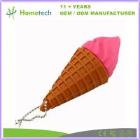 China Customized PVC Ice Cream USB Flash Drive 1GB 2GB 4GB USB 2.0 Cartoon Memory Stick for sale