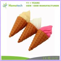 China Customized PVC Ice Cream USB Flash Drive 1GB 2GB 4GB USB 2.0 Cartoon Memory Stick for sale