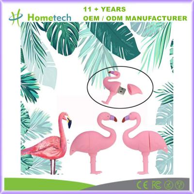 China SWAN Pen Drive Memory Stick Customized USB Flash Drive Personalized 3D Shape Logo PVC Cartoon for sale
