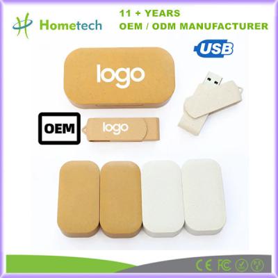 China 2.0 3.0 Custom LOGO Wooden USB Stick Flash Drive 16GB 32GB 64GB 128GB for sale